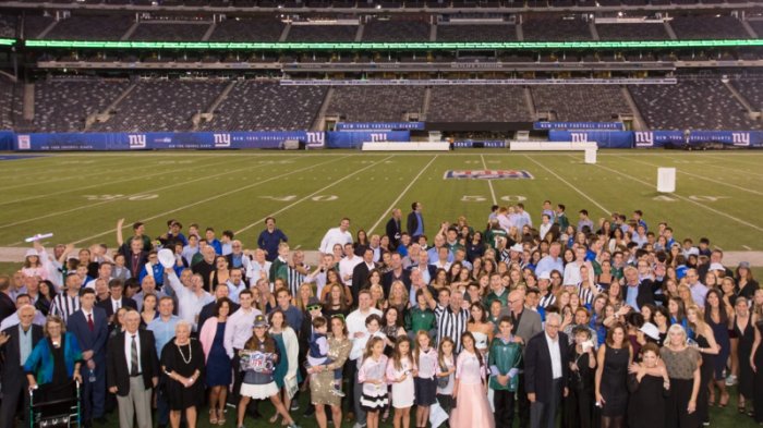 The Ultimate Football Bar Mitzvah at MetLife Stadium
