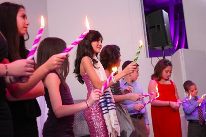 A Modern Theme Bat Mitzvah Celebration